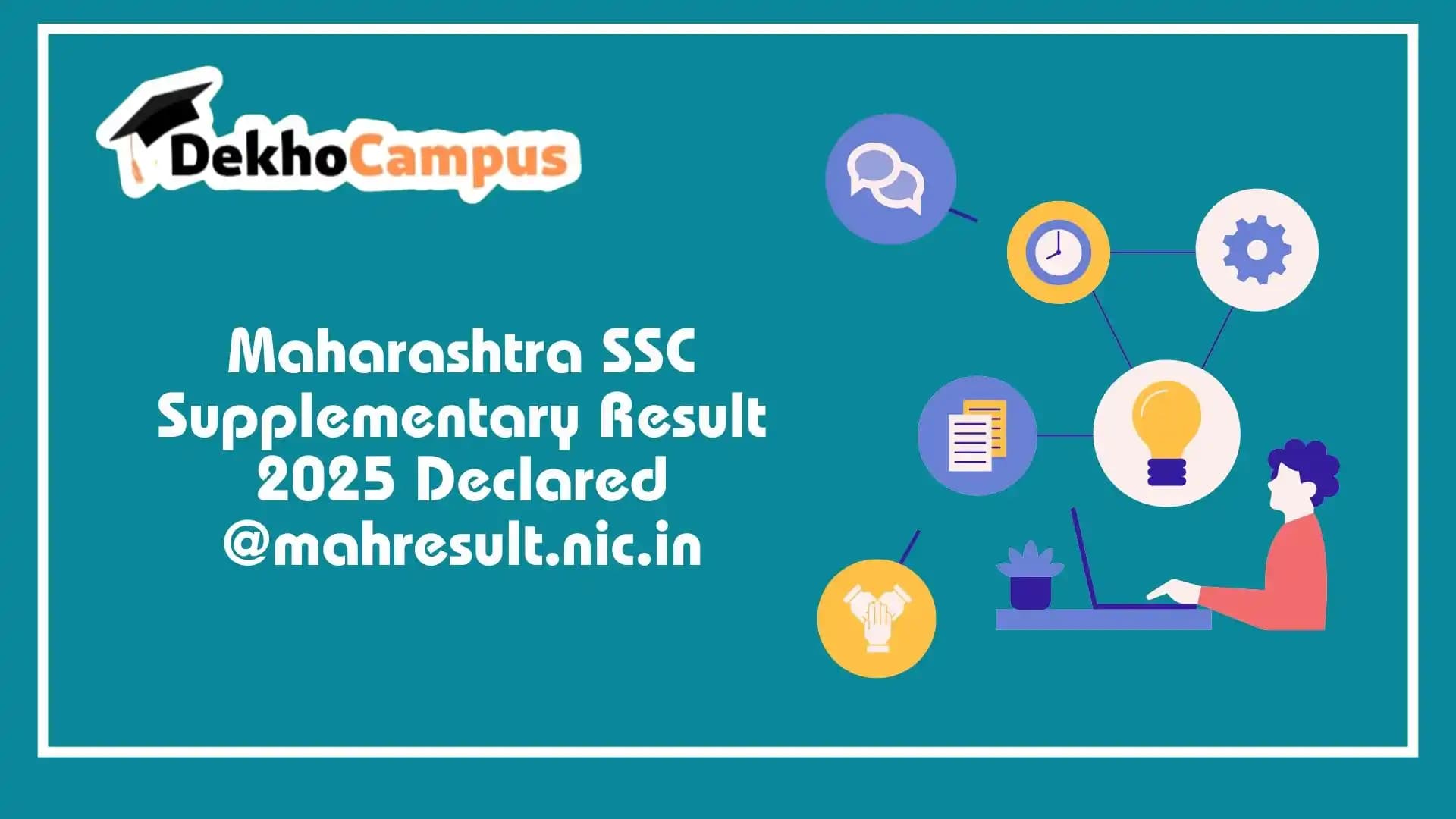 Maharashtra SSC Supplementary Result 2025 (Declared) @mahresult.nic.in ...